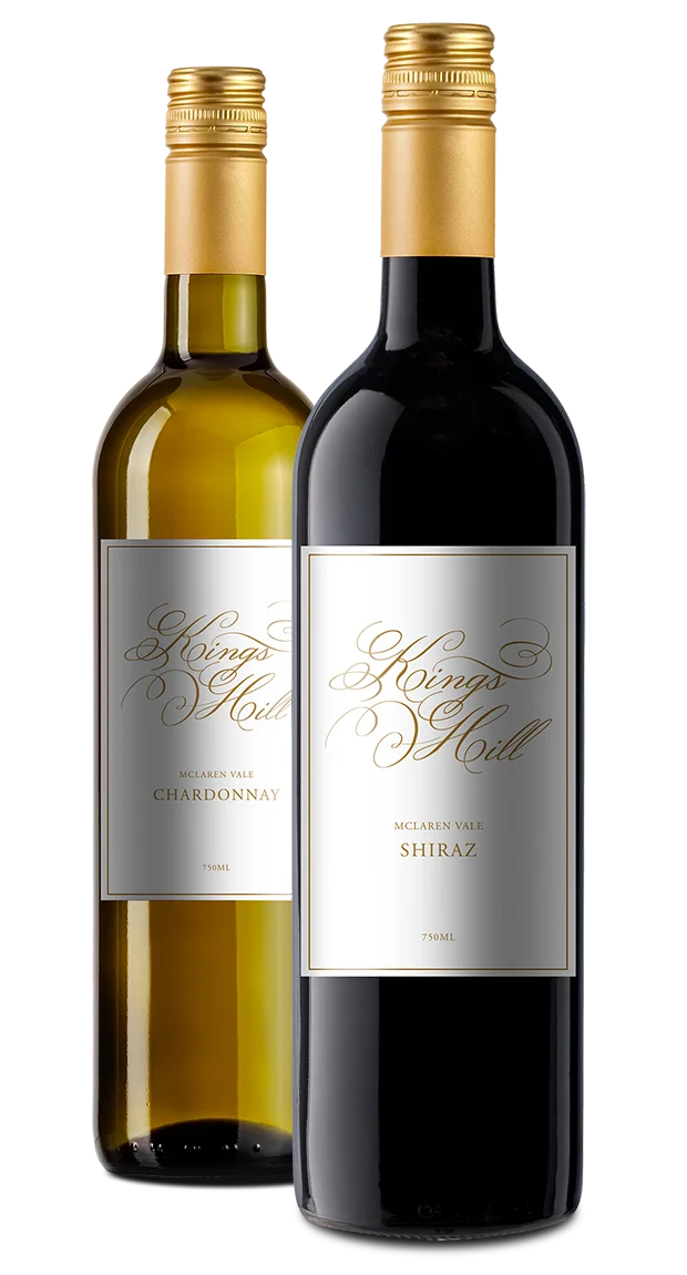 Kings Hill Wines Shiraz and Chardonnay